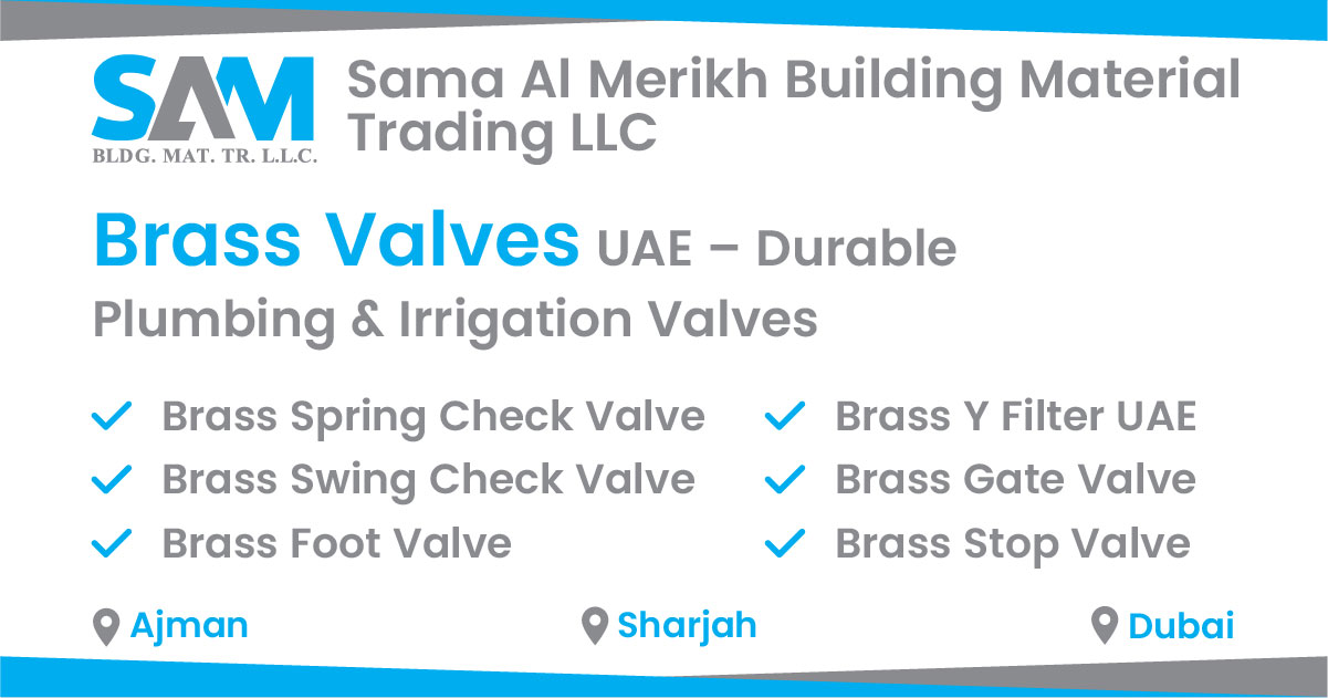 Brass Valves UAE – Durable Plumbing & Irrigation Valves