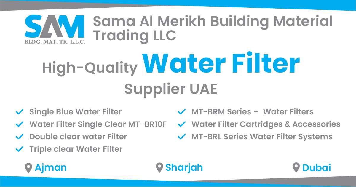 High-Quality Water Filters & Cartridges Supplier UAE